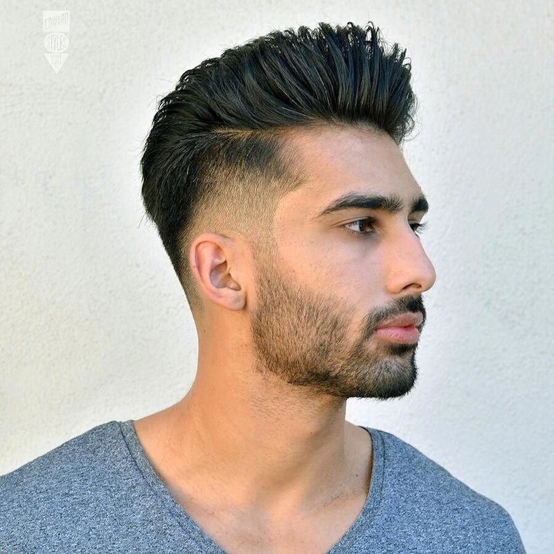30 Inspirational Pompadour Haircuts with Images - Mens Craze
